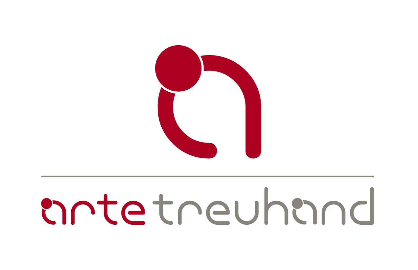 Arte Treuhand Logo vorher (Original) | Brainfire - Kreativmanufaktur
